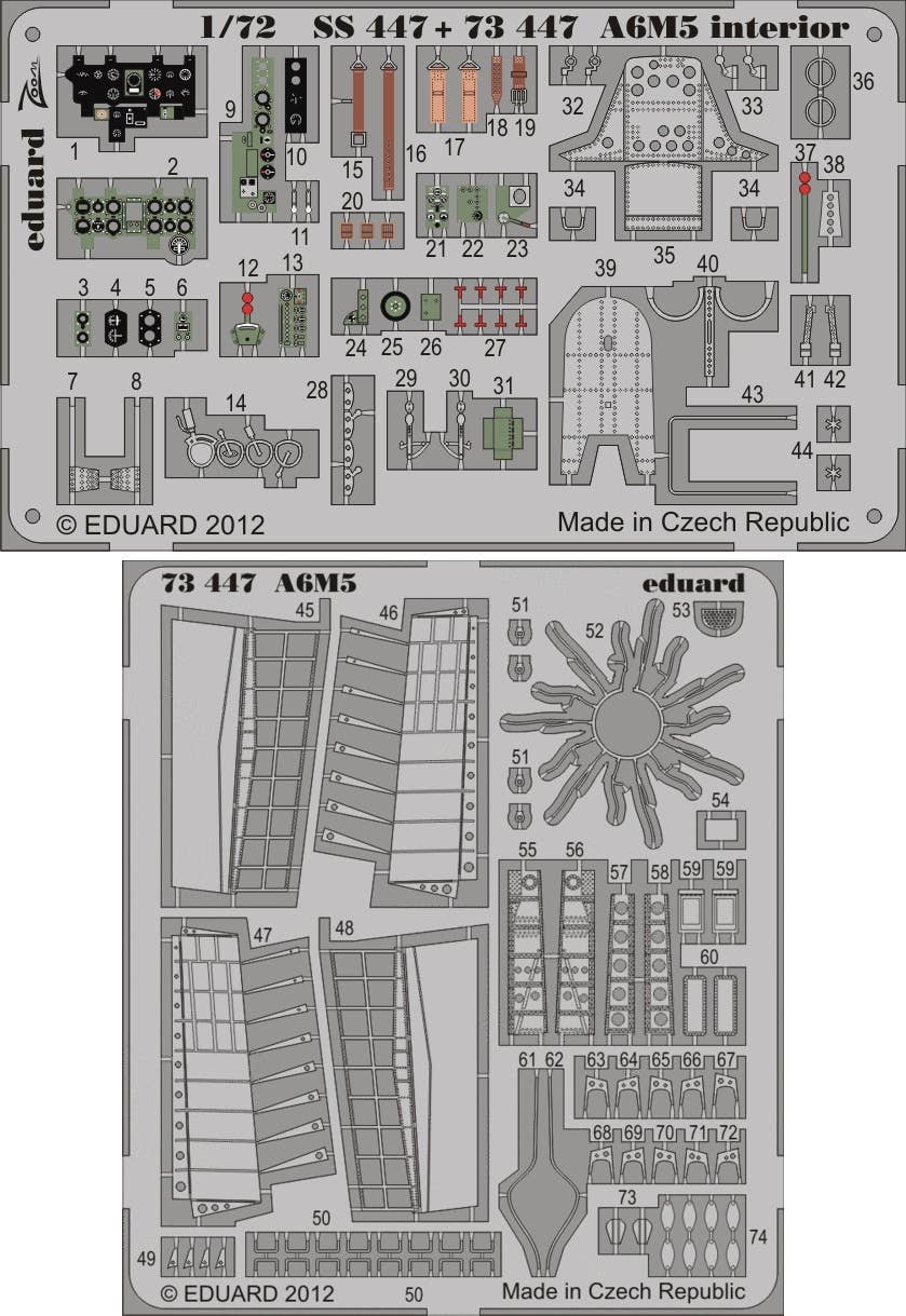 Zero Fighter Model 52 Etching parts (for Tamiya) | HLJ.com