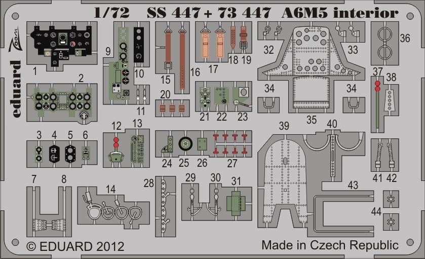 Zero Fighter Model 52 Etching parts (for Tamiya) | HLJ.com