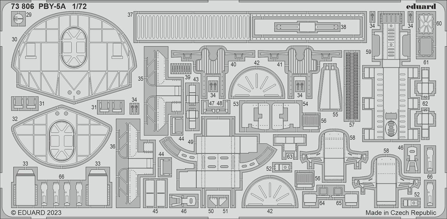 PBY-5A Photo etched (for HOBBY 2000 / ACADEMY) | HLJ.com