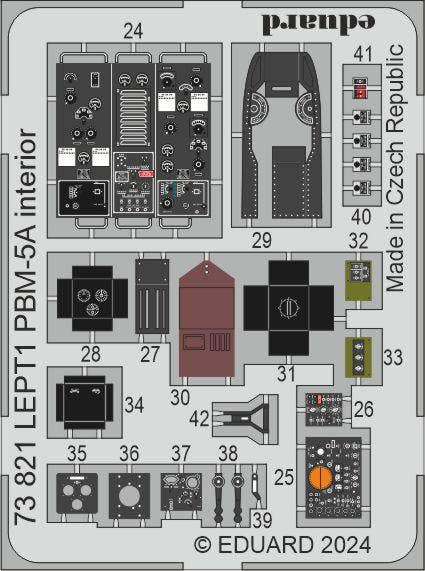 PBM-5A interior Photo Etched (for Academy) | HLJ.com