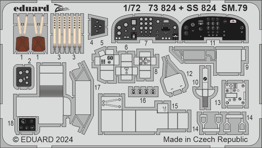 SM.79 Zoom (for ITALERI) | HLJ.com