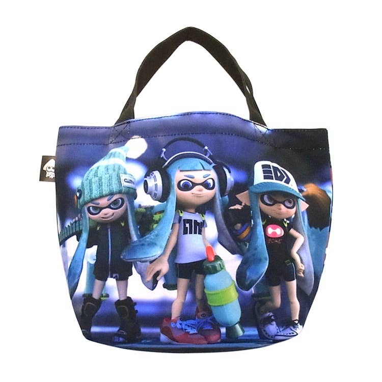 Splatoon Lunch Tote Bag with Ikasu Pouch Girl | HLJ.com