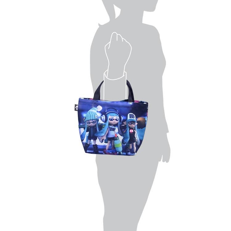 Splatoon Lunch Tote Bag with Ikasu Pouch Girl | HLJ.com