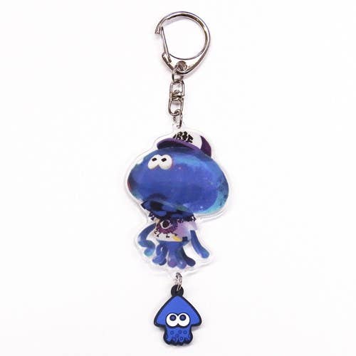 Splatoon Acrylic Keychain with Rubber Echizen | HLJ.com