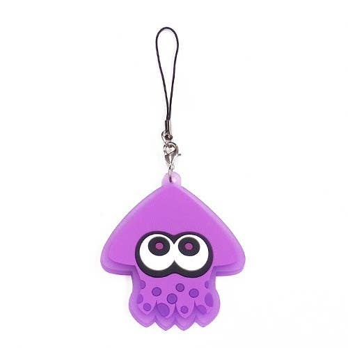 Splatoon Clear Rubber Strap Squid (Purple) | HLJ.com