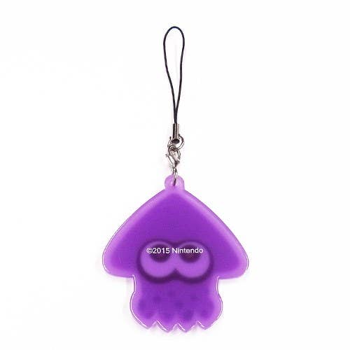 Splatoon Clear Rubber Strap Squid (Purple) | HLJ.com
