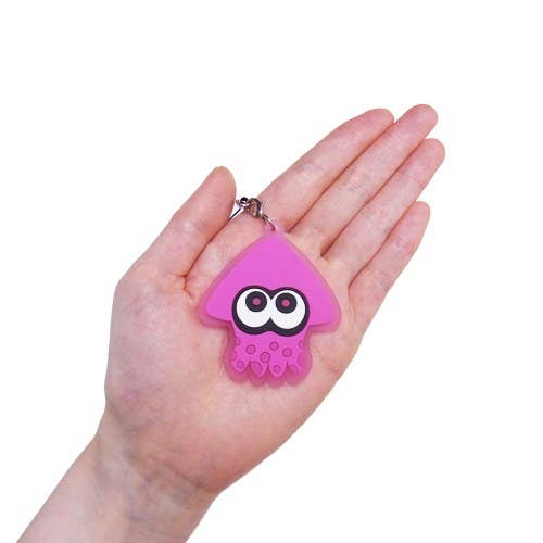 Splatoon Clear Rubber Strap Squid (Pink) | HLJ.com