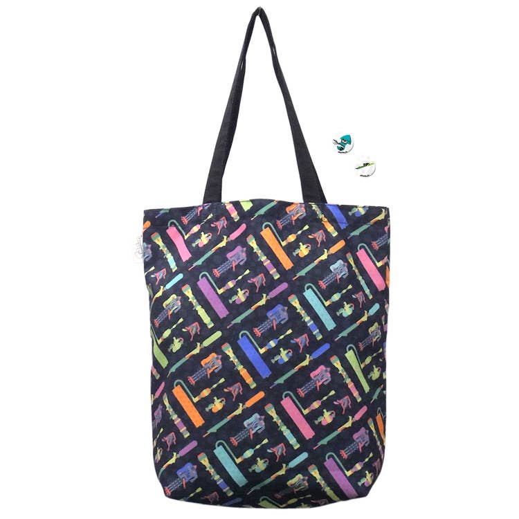 Splatoon: Ikasu Tote Bag with Can Badge Vol.2 Weapon | HLJ.com