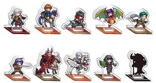 Fire Emblem Heroes: Mini Acrylic Figure Collection Vol.9: 1Box (10pcs ...