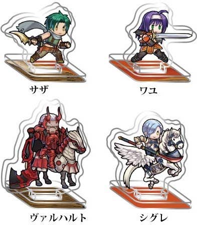 Fire Emblem Heroes: Mini Acrylic Figure Collection Vol.9: 1Box (10pcs ...