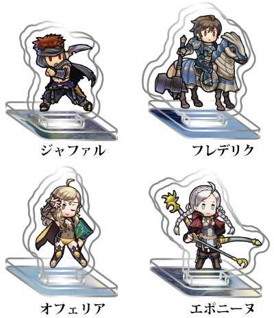 Fire Emblem Heroes: Mini Acrylic Figure Collection Vol.10: 1Box (10pcs ...