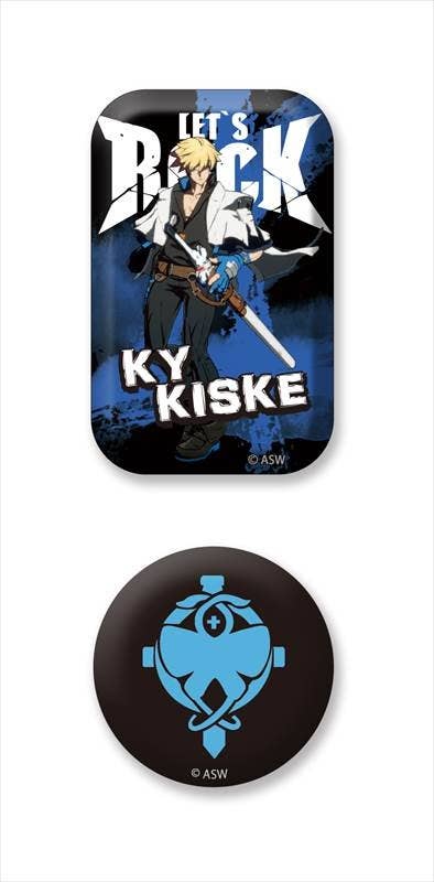 Guilty Gear Strive: Can Badge Set 02. Ky | HLJ.com