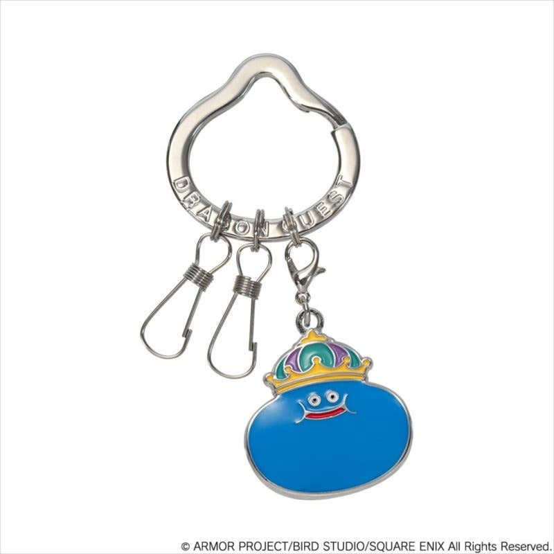 Dragon Quest: Smile Slime Metal Key Ring King Slime (Reissue) | HLJ.com