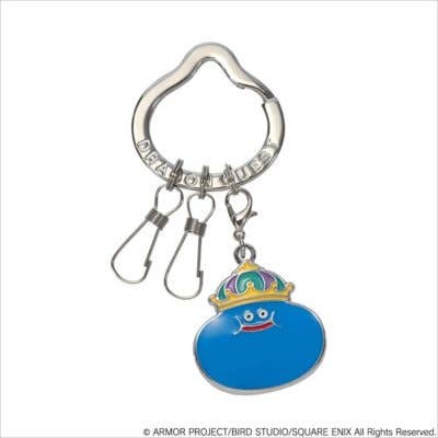 Dragon Quest: Smile Slime Metal Key Ring King Slime | HLJ.com