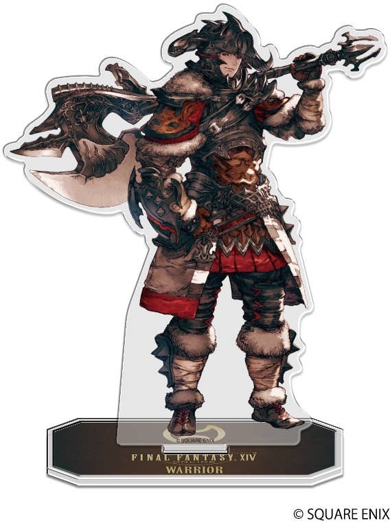 FINAL FANTASY XIV Job Acrylic Stand Warrior | HLJ.com