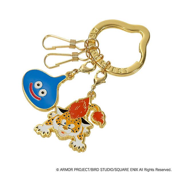 Dragon Quest Smile Slime: Metal Key Ring Slime & Baby Panther (Reissue ...