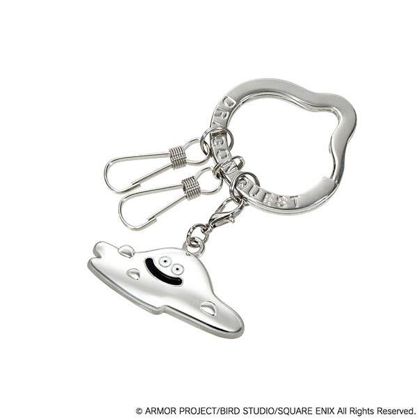 Dragon Quest Smile Slime: Metal Key Ring Hagure Metal (Reissue) | HLJ.com