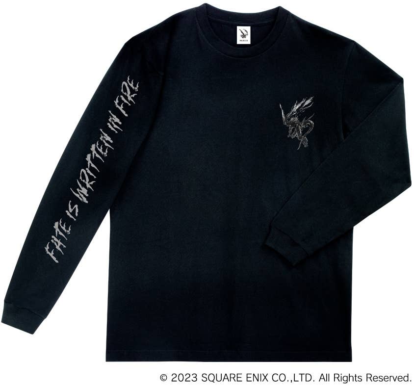 FINAL FANTASY XVI: Long Sleeve T-shirt - EIKON IFRIT L | HLJ.com