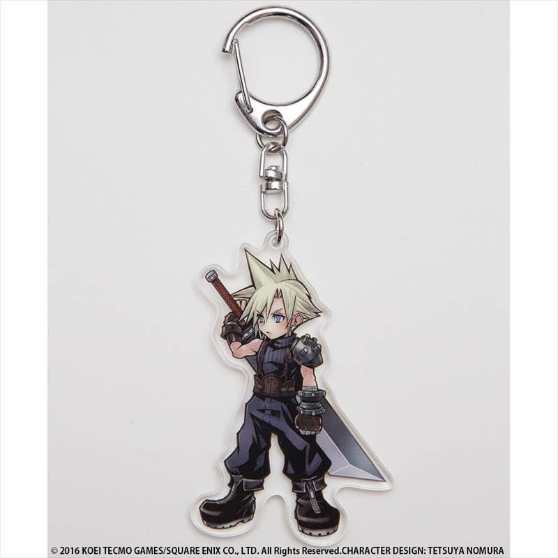 Dissidia Final Fantasy: Acrylic Keychain Cloud | HLJ.com