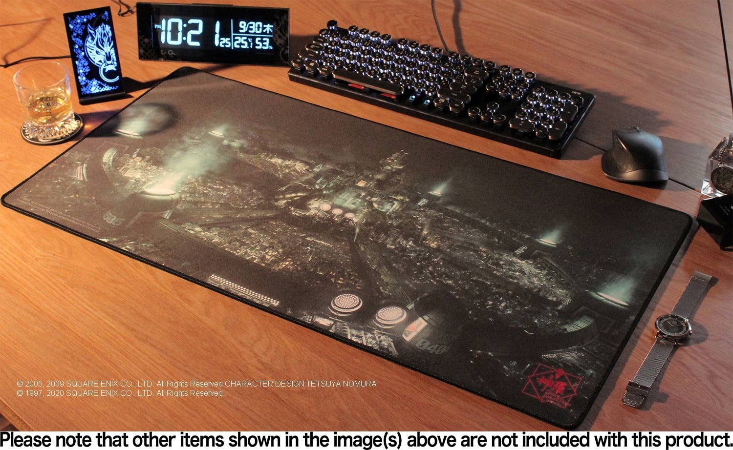 Final Fantasy VII Remake Gaming Mouse Pad (Midgar) | HLJ.com