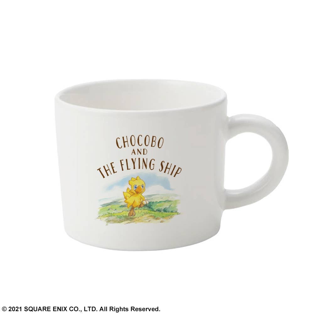 Final Fantasy Picture Book Chocobo and the Flying Ship Mug | HLJ.com