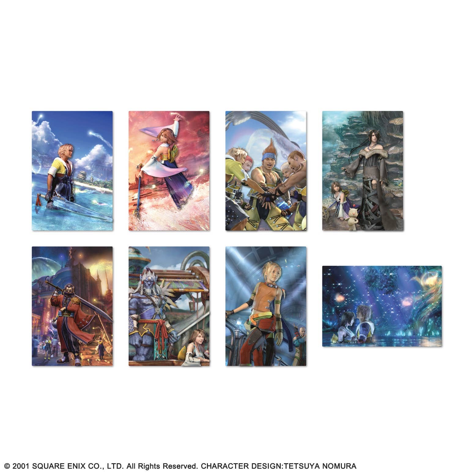 FINAL FANTASY X: Clear Visual Card Set | HLJ.com