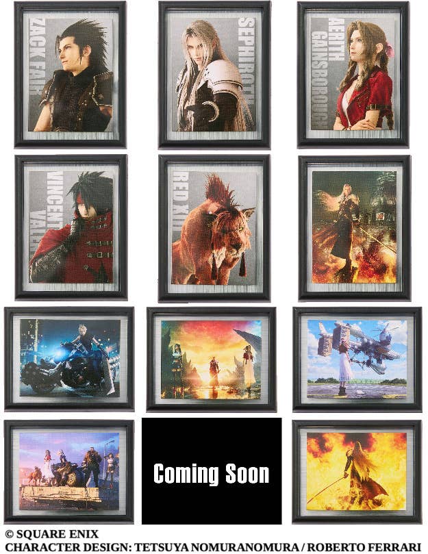 FINAL FANTASY VII REBIRTH Frame Magnet Gallery Vol.2: 1Box (12pcs ...