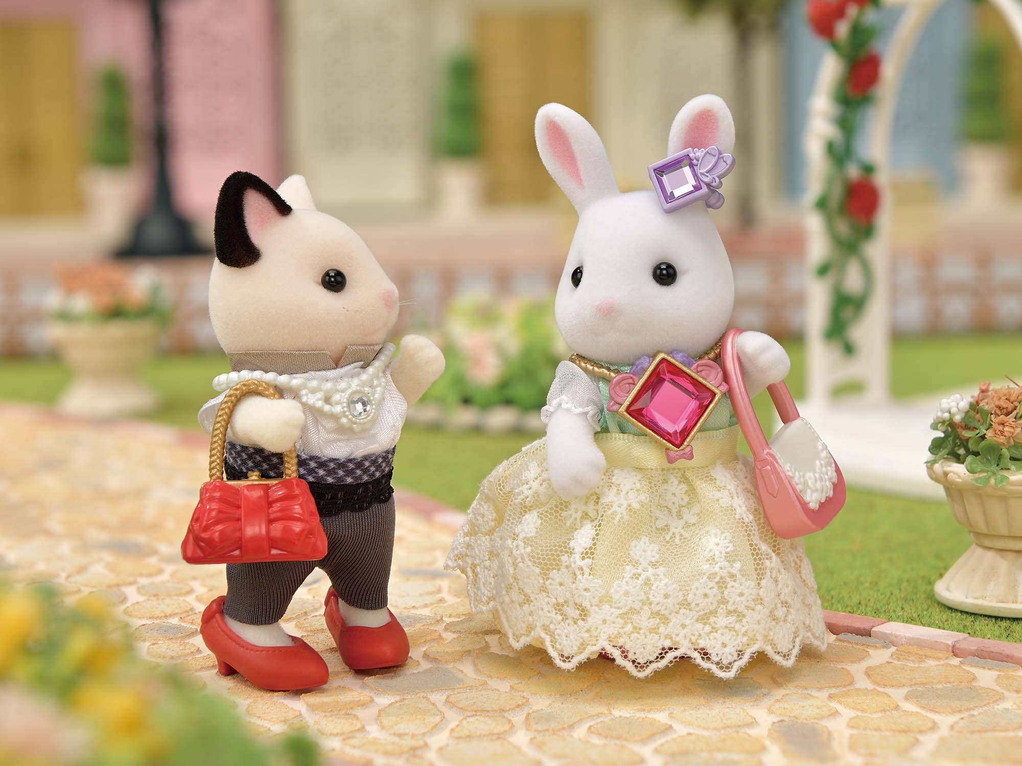 Sylvanian Families: Fashion Coordination Set Of The City-Glitter ...