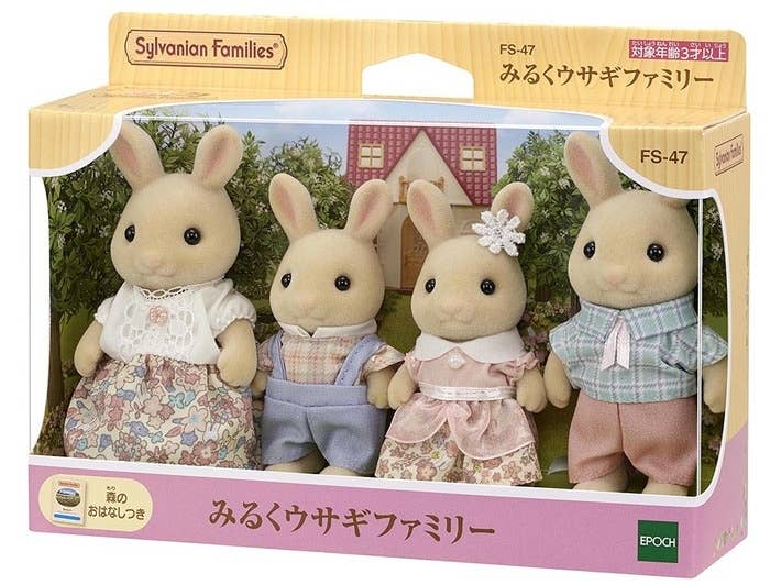 Sylvanian Families: Milk Rabbit Family | HLJ.com