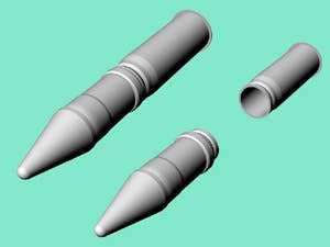 7.5 cm Pzgr.Patr.39 Kw.K.37 / Stu.K.37 L / 24 APCBC Shell, Ammunition ...