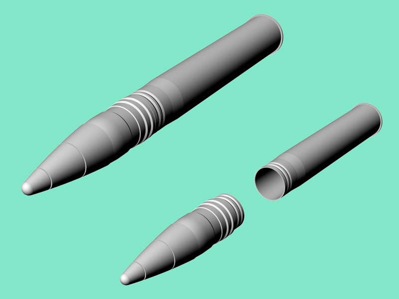 8.8 cm Pzgr.Patr.39 Kw.K.36 APCBC Shell, Ammunition Box Set (for Tiger ...