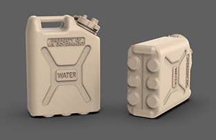 Current US Army Resin Drinking Water Portable Container Set # 2 | HLJ.com