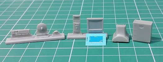 Diorama Material Desktop PC Set (with Decals) | HLJ.com