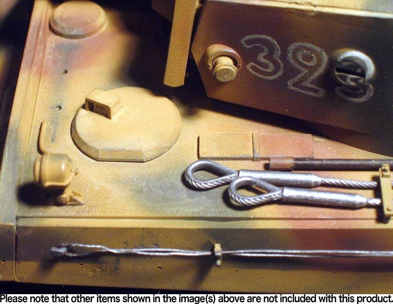 WWII German Tiger I Heavy Tank Tow Cable Set | HLJ.com