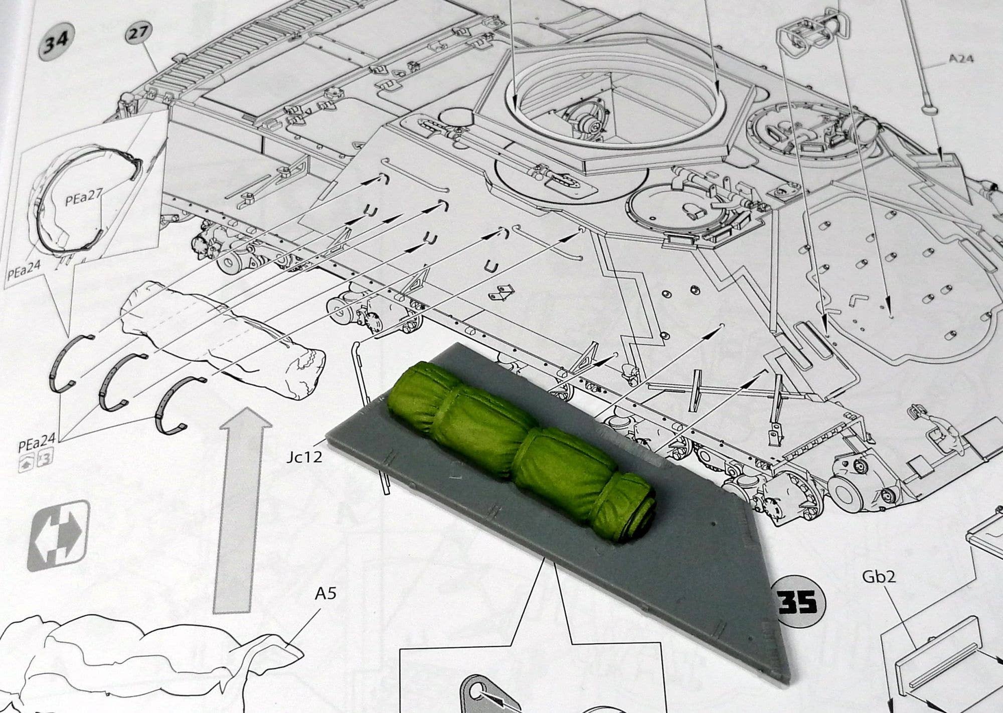 BMR-1 Demining Tank KMT-5M / -7 / -9 Mine Roller Connection Cable Set ...