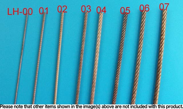 1.35mm Metal Cable Set, 50cm Long | HLJ.com