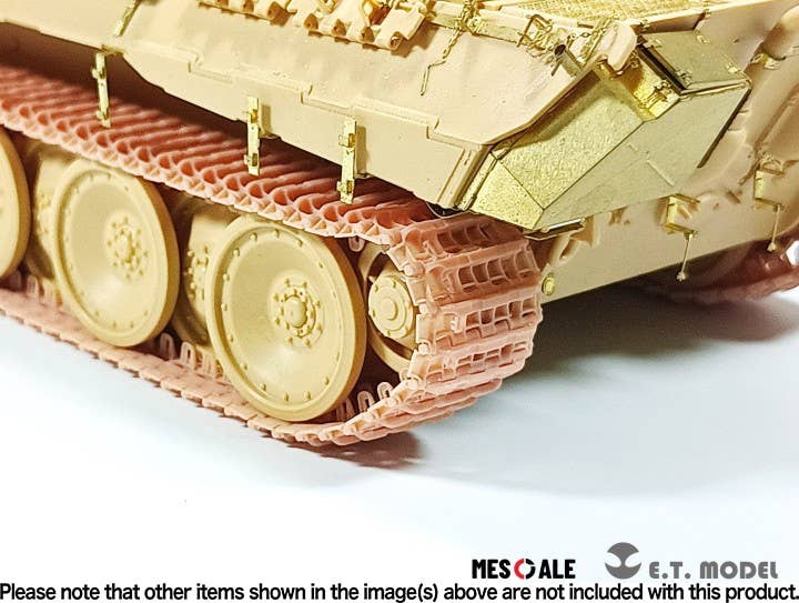 WW.II German Panzer IV Panther Early Type Movable Track Set (3D) | HLJ.com