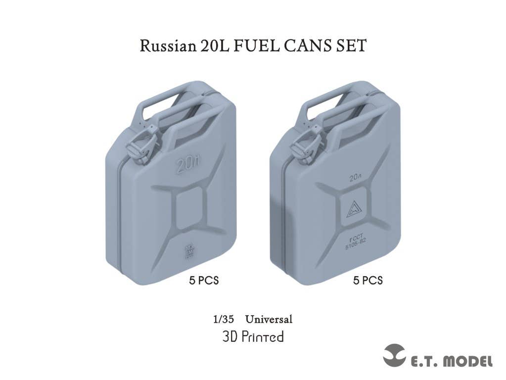 Russian 20 Liter Fuel Cans Set (10 pieces) | HLJ.com