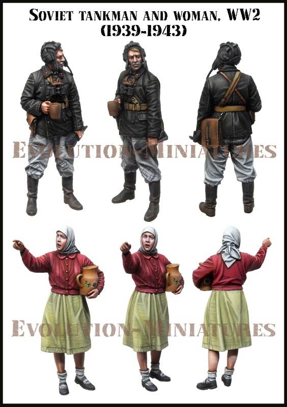 Soviet Tankman & Woman WW2 (1939-1943) | HLJ.com
