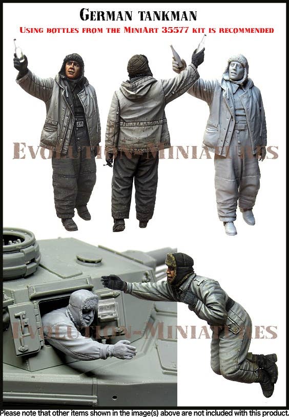WWII German Winter Tank Crew Set Valuable Supply (2 Body Set) | HLJ.com