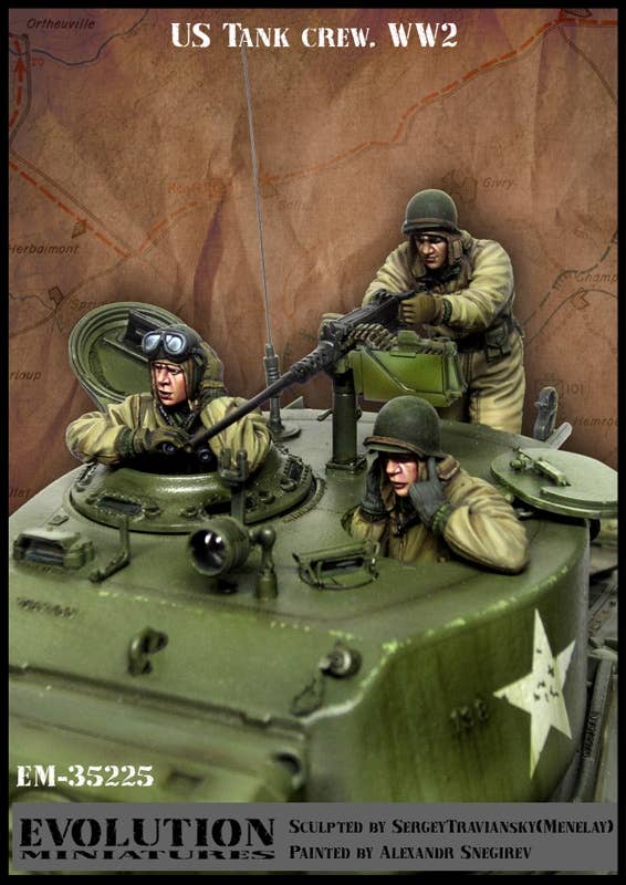 WW.II U.S. Army Tank Crew Set The Forefront of Cold Winter | HLJ.com