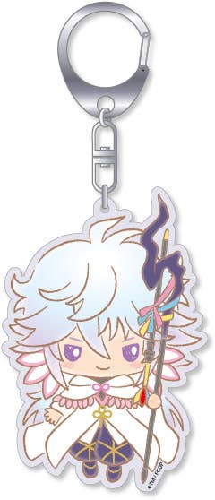 Fate/Grand Order Design Produced by Sanrio Acrylic Keychain Merlin ...