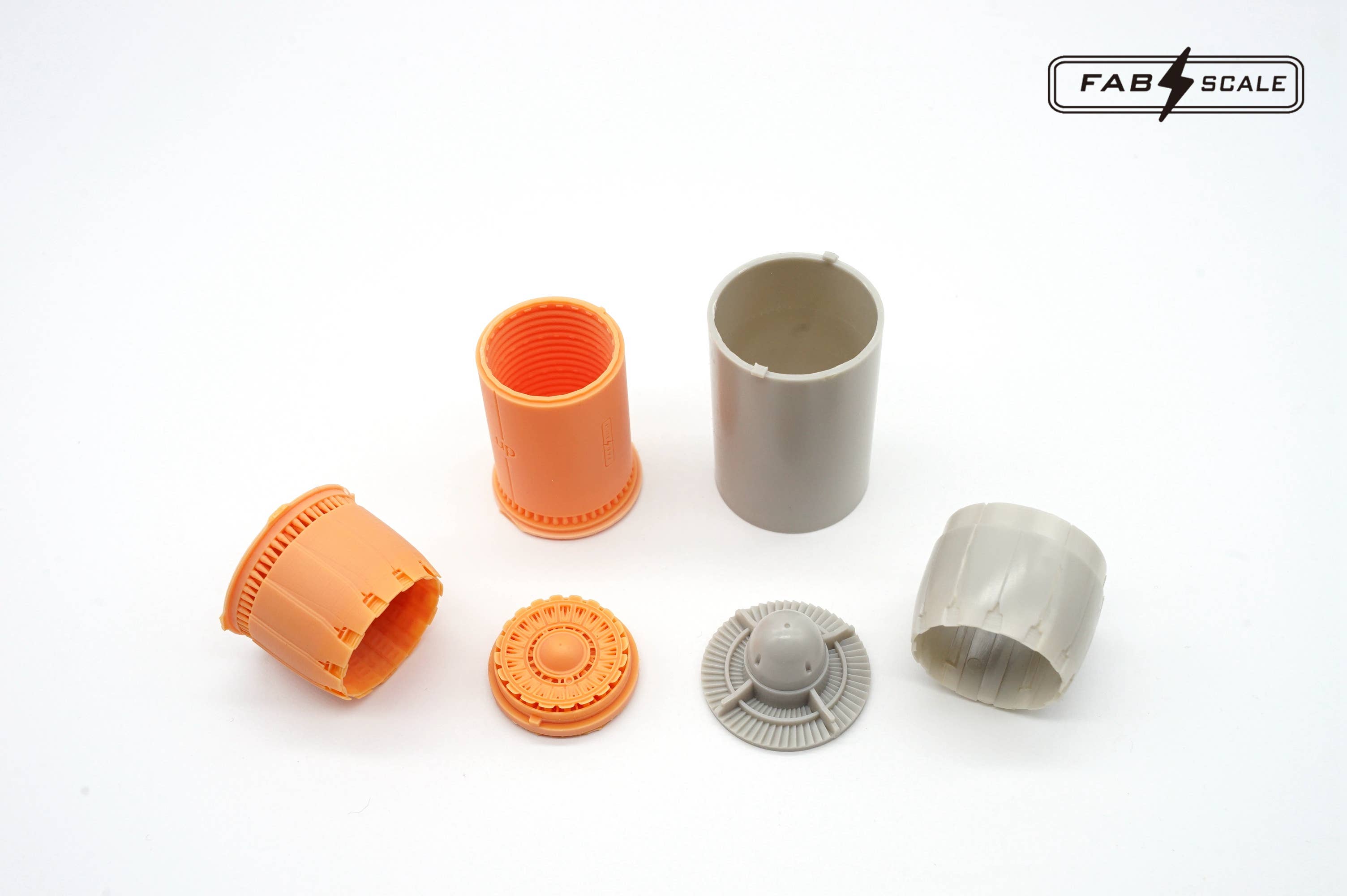 F-2 F-16 F110 Afterburner & Exhaust Nozzles Open Form (For Hasegawa Kit ...