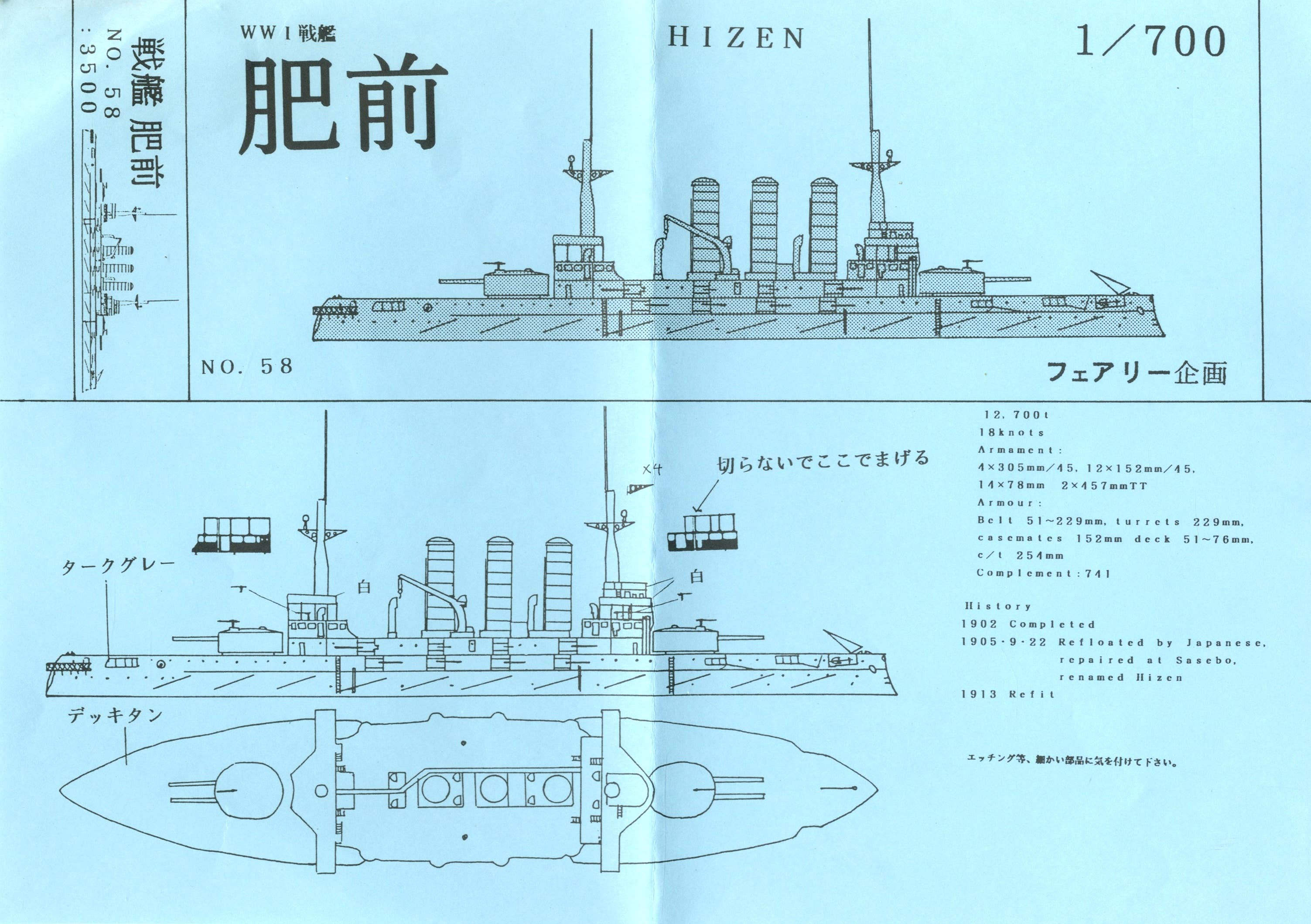 Battleship Hizen | HLJ.com