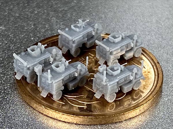 Current US Military Cougar MRAP 4 x 4 Set | HLJ.com