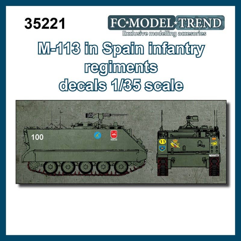 USA M113 Decal (Spanish Military Specification) | HLJ.com