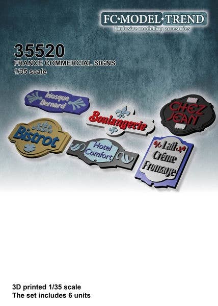 French Commercial Signs | HLJ.com