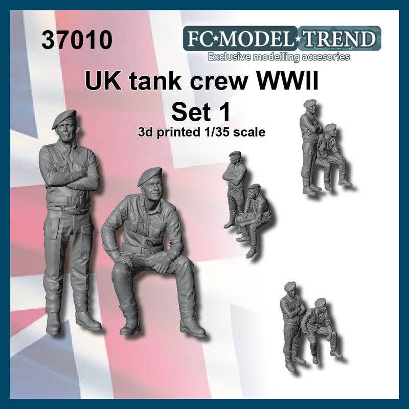 WWII British Tank Crew Set #1 (2pcs) | HLJ.com