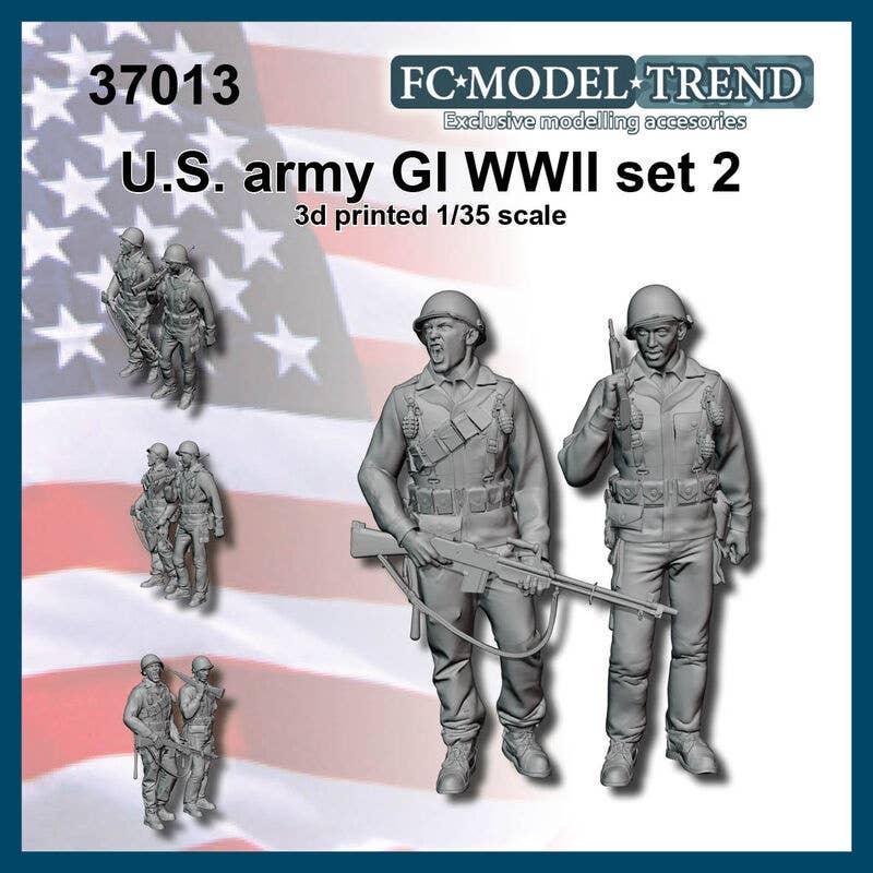 WWII US Infantry G.I. Set #2 (2pcs) | HLJ.com