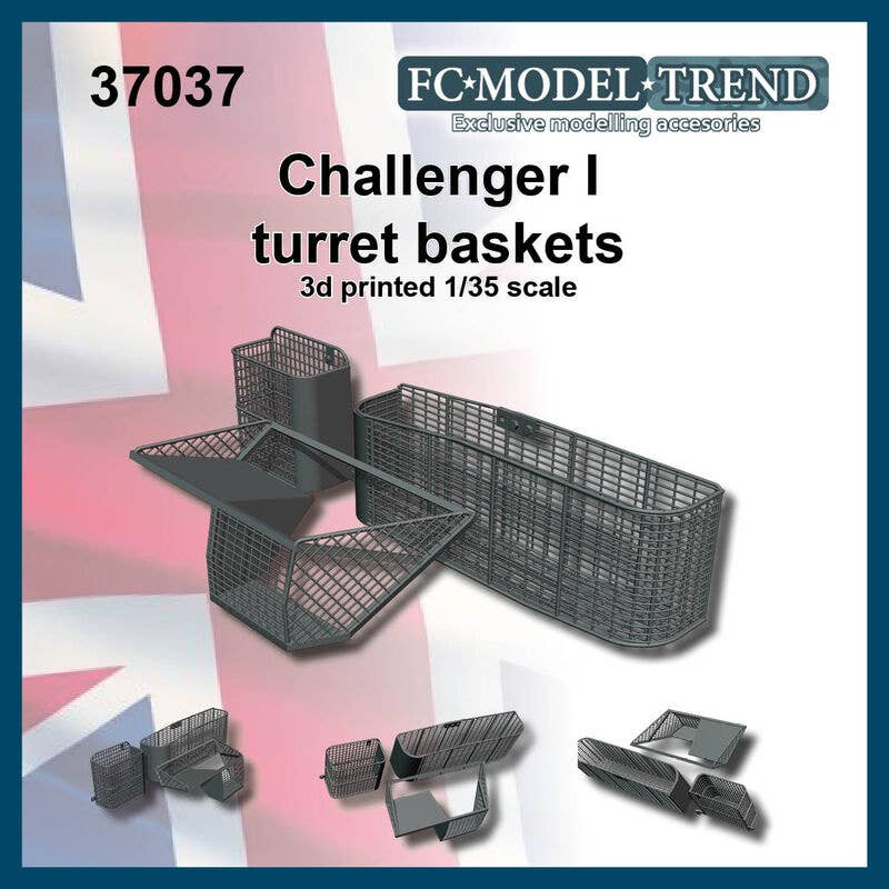 Modern British Challenger 1 Turret Basket Set (for Tamiya) | HLJ.com